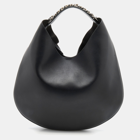 Givenchy | Bags | Givenchy Black Leather Infinity Hobo | Poshmark